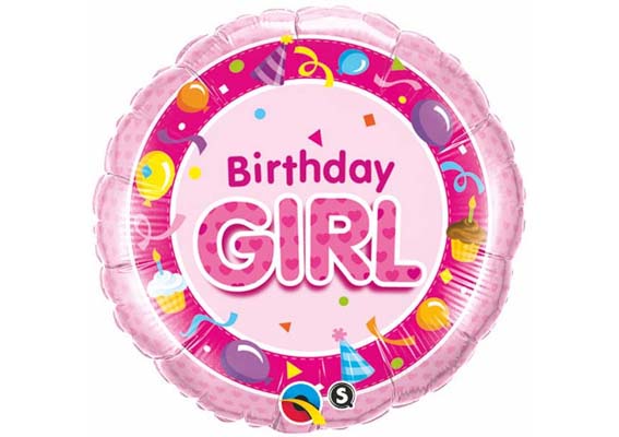 Birthday Girl Foil Balloon | Cakes2U